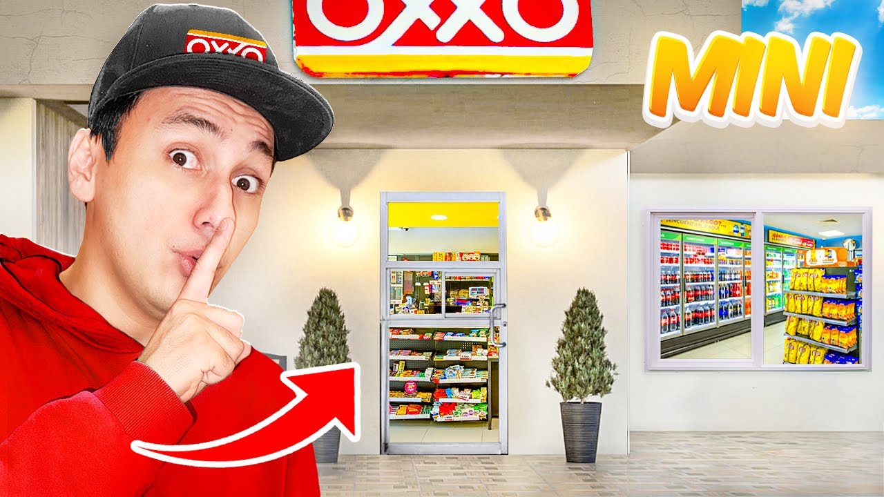 COMPRÉ UN MINI OXXO para MI CASA con TODOS LOS PRODUCTOS… - YouTube