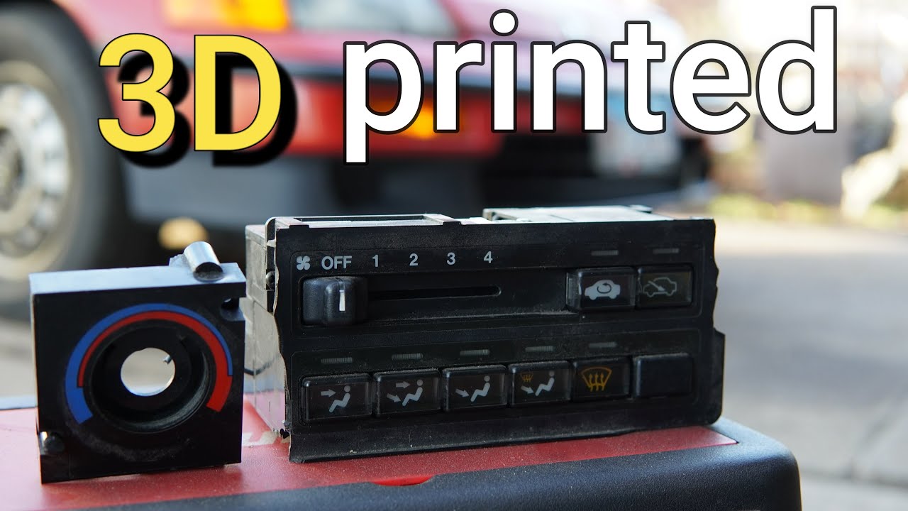 crx 3D printed climate control - CRX PROJECT VOL 12 - YouTube