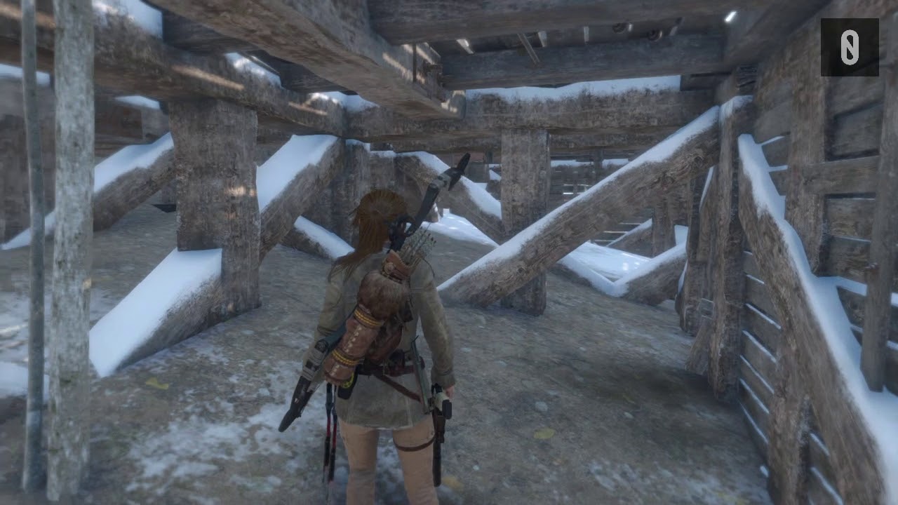 Avoid this Rise of the Tomb Raider bug | Lara Croft stuck below house ...