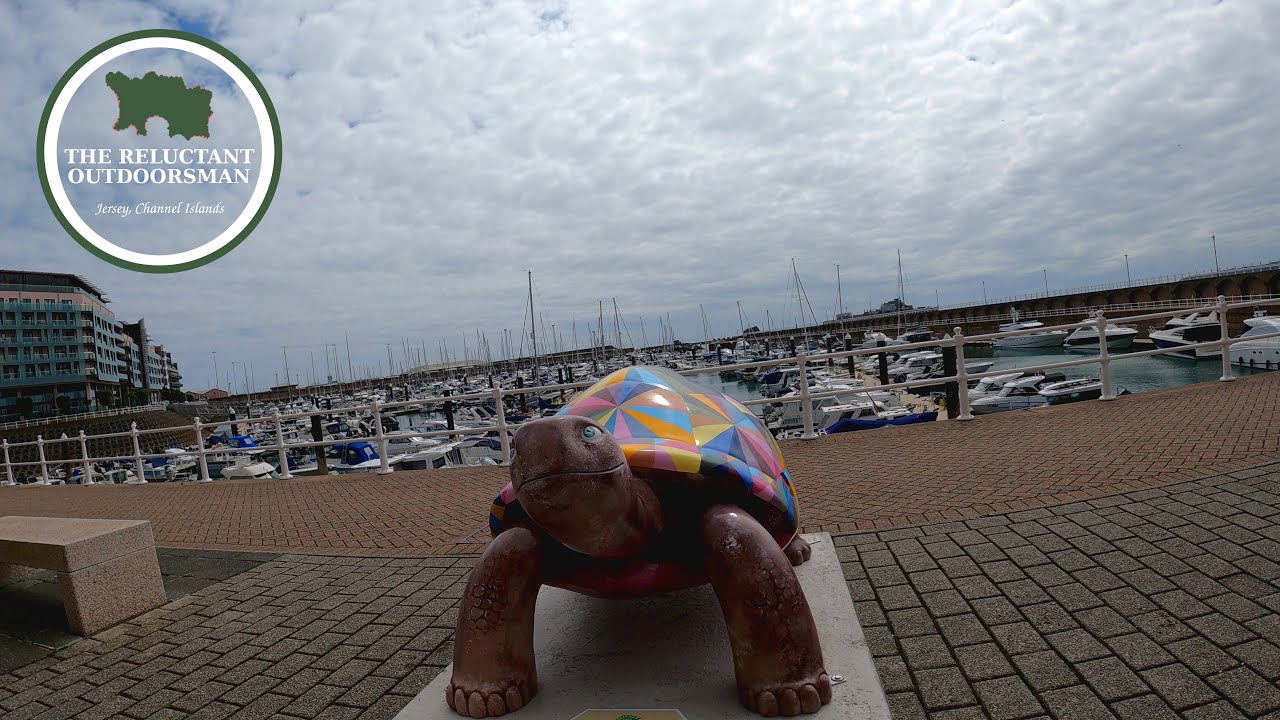 A walk around the Tortoise Takeover Town Trail - Part 2 #jersey # ...