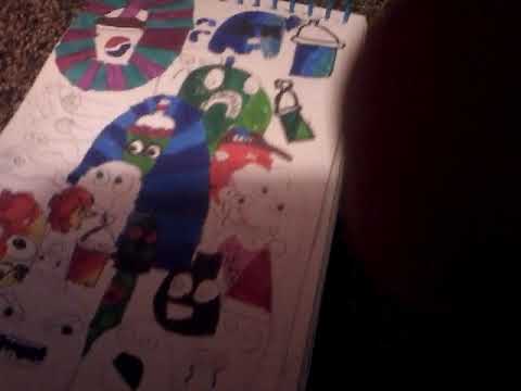 My art book inspired by vexx and shrimpy - YouTube