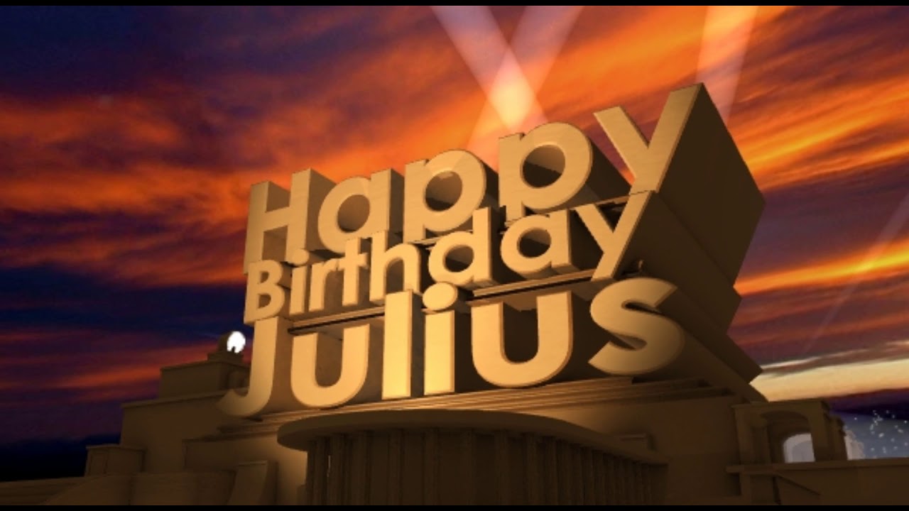 Happy Birthday Julius - YouTube