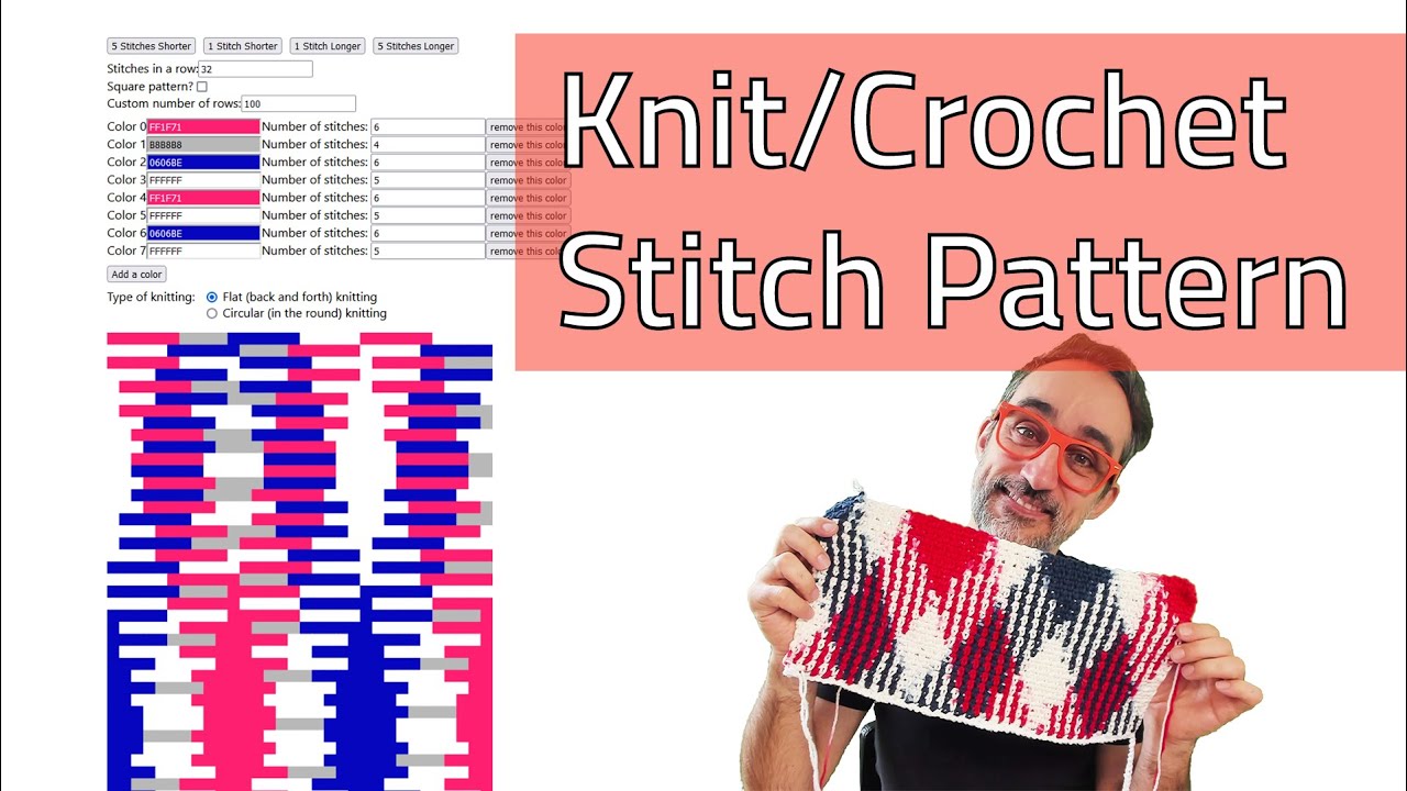 Contributing to a Knit/Crochet Pattern Project - Algorithmic Modelling ...