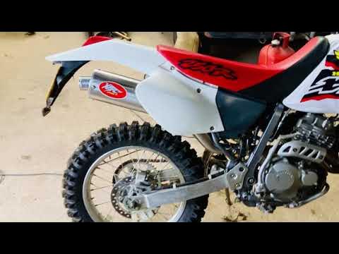 1998 Honda XR250R dirtbike trail enduro - YouTube