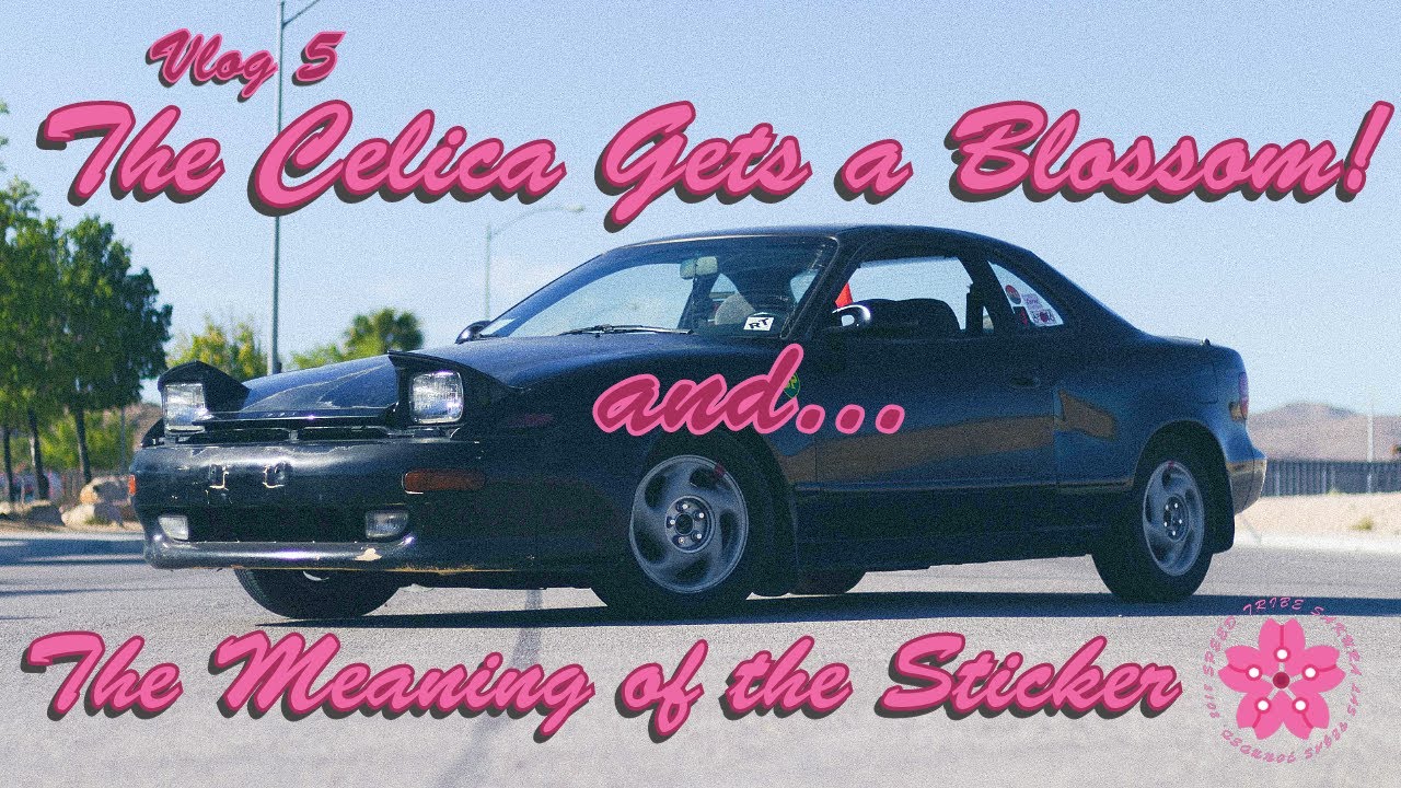 FINALLY Installing an STS Sticker on the Celica & The MEANING of the ...