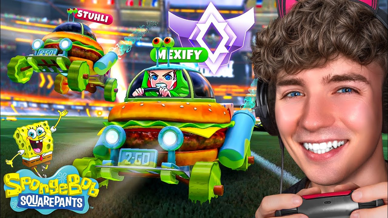 DAS NEUE SPONGEBOB AUTO?!😱 | Rocket League - YouTube