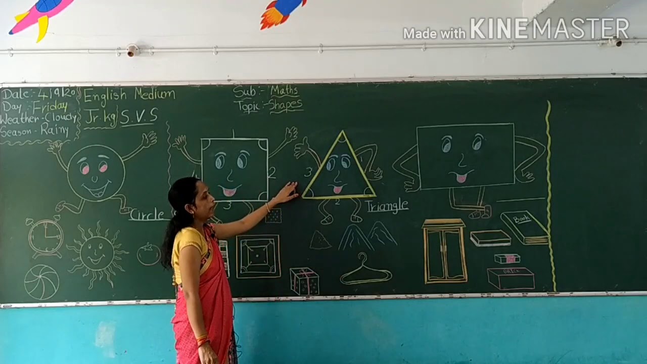 STD JR KG SVS ENGLISH MEDIUM SUB MATHS TOPIC SHAPES - YouTube
