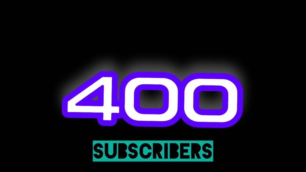 400 subscribers special - YouTube