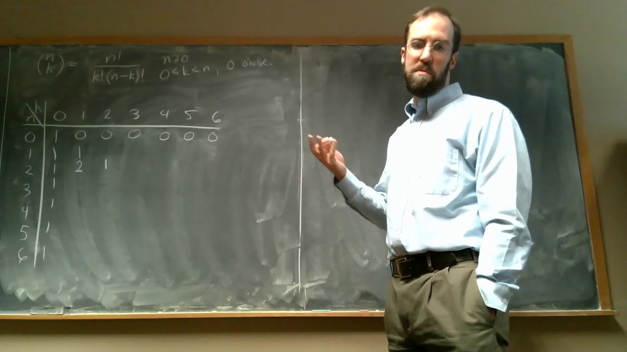 Computing binomial coefficients - YouTube