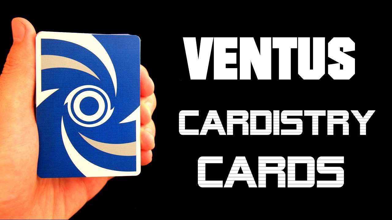 Ventus playing cards - Cool deck for Cardistry / REVIEW - YouTube