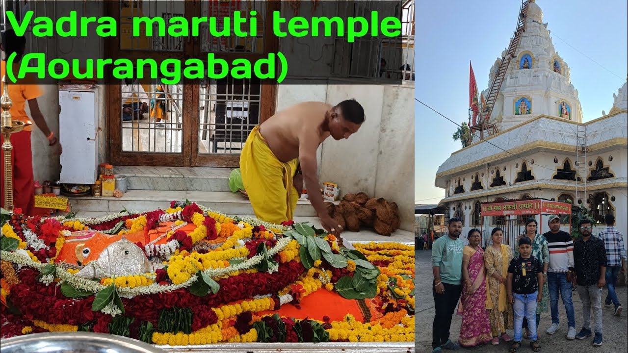 Bhadra maruti temple aourangabad ll Hanuman darsan ll Maharastra trip-5 ...