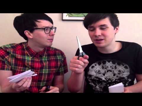 Dan and Phil Crafts aka stahp pls I'm dying of laughter - YouTube