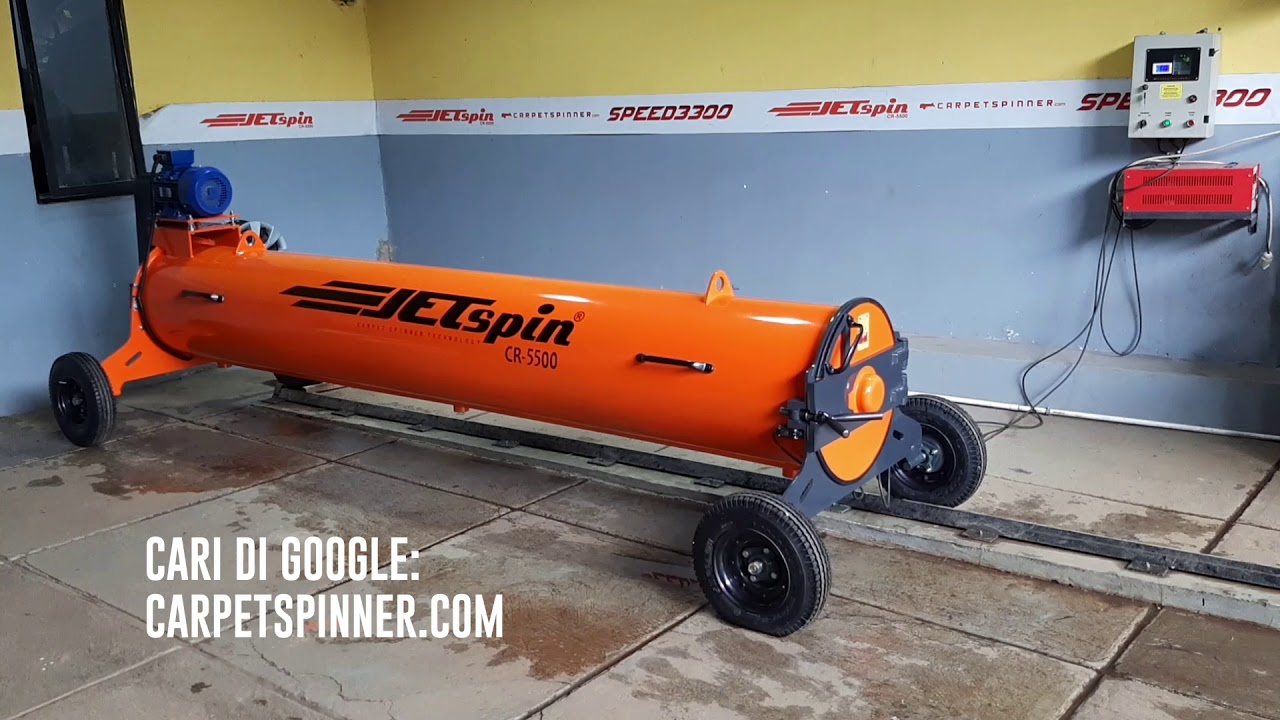 Mesin Pengering Karpet JETSpin CR-5500 Carpet Spinner - Pengiriman ke ...