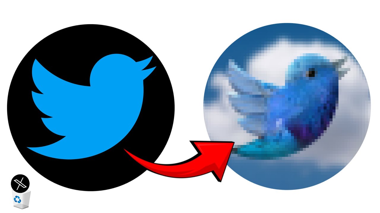 I made a Realistic Version of the Twitter Logo in Photoshop - YouTube