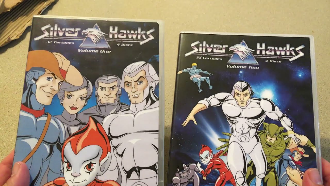 Silverhawks Volume Two DVD Set Unboxing and Volume One Comparison - YouTube