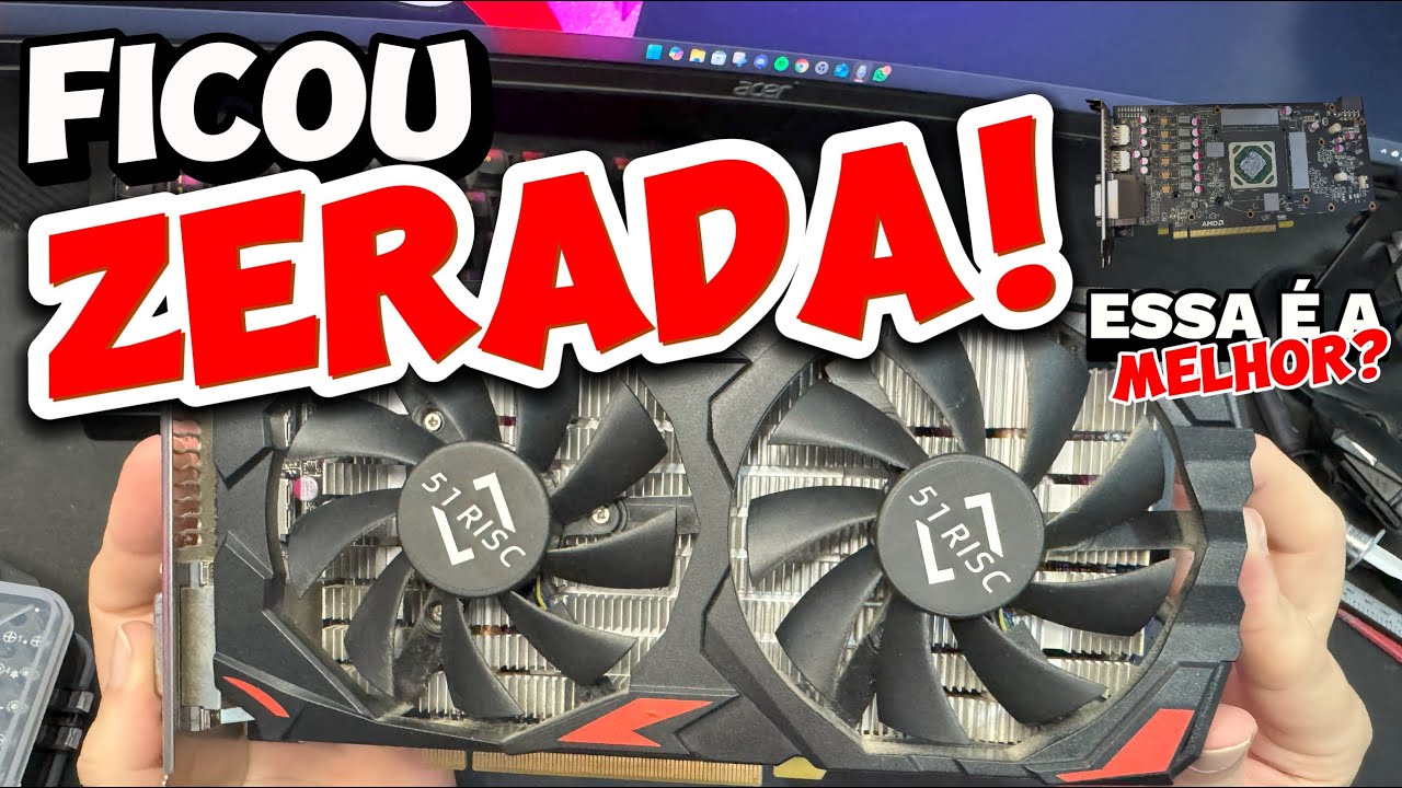 MANUTENÇÃO RADEON RX 580 51 RISC - YouTube