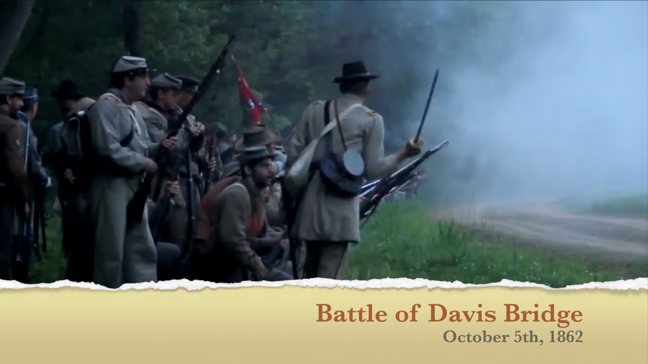 1862-75 Davis Bridge October 5 1862 - YouTube