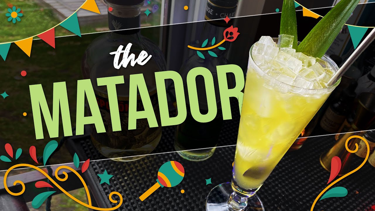 CINCO DE MAYO COCKTAILS | Matador Cocktail | Tequila Cocktails - YouTube