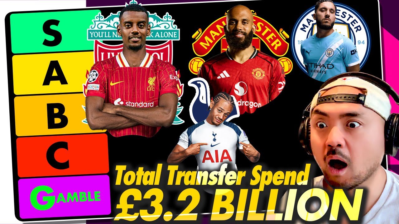 Rating EVERY PREMIER LEAGUE Club Transfer Windows (Part 2) - YouTube