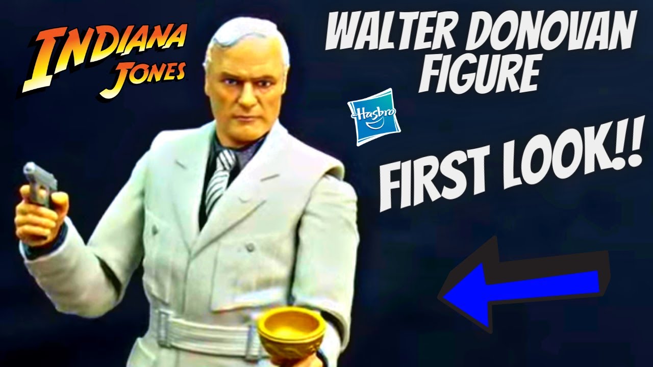 Indiana Jones Adventure Series Walter Donovan Figure First Look ...