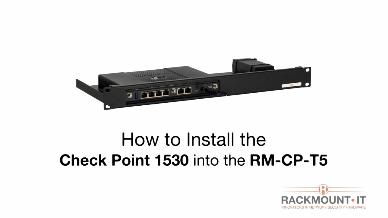 CHECK POINT 1530 / 1550 - Product Installation for Rackmount.IT - RM-CP ...