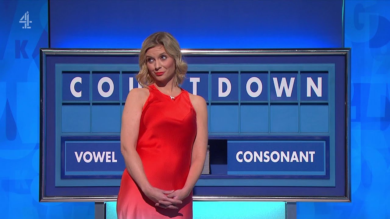 Rachel Riley - Satin Dress Countdown 27Jun2025 - YouTube