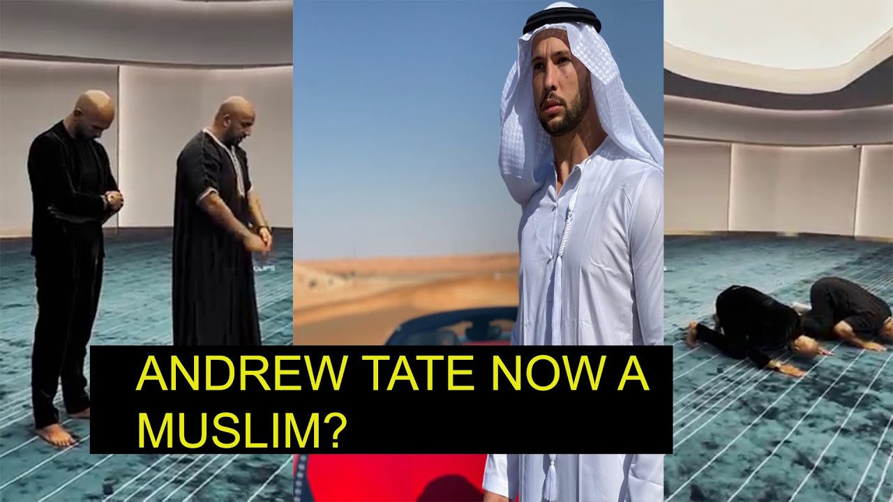 Andrew Tate has converted to Islam 🤔 - YouTube