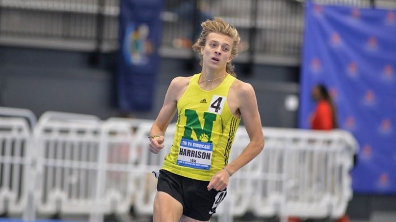 Rheinhardt Harrison Second-Fastest 1K In High School History - YouTube