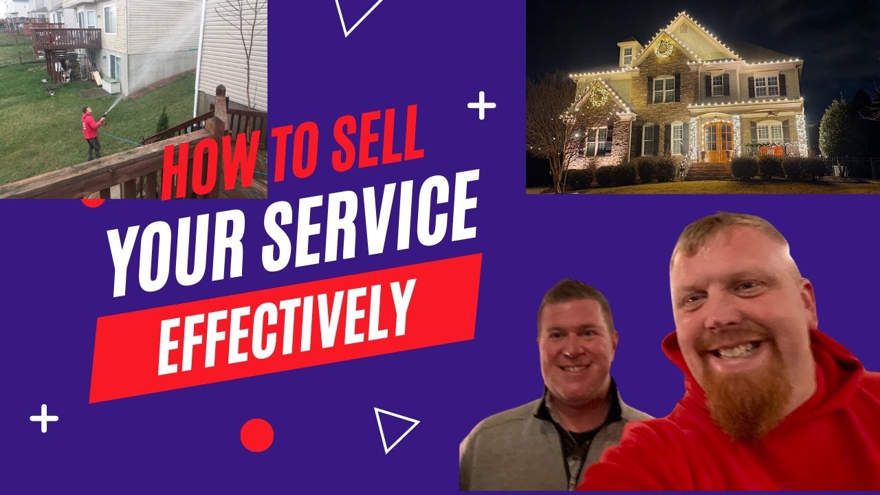 How to SELL more Pressure Washing and Christmas Lights - YouTube
