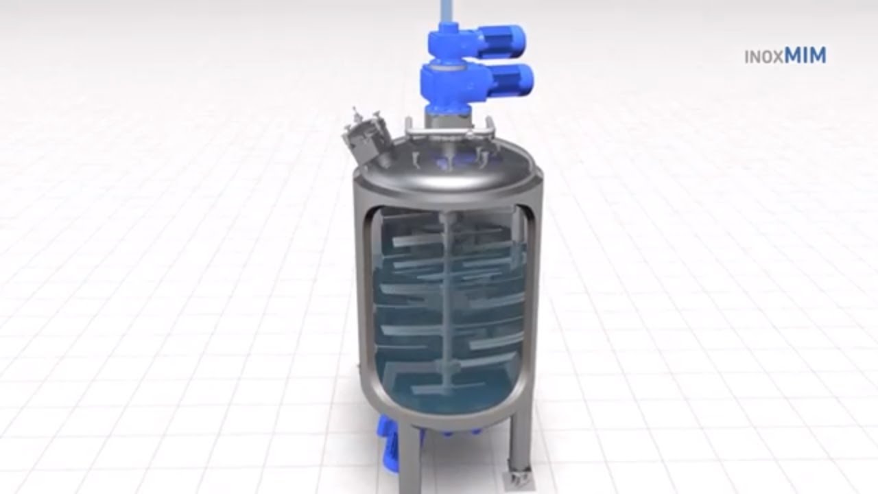 COUNTER-ROTATING AGITATOR: Tandem + Bottom Mixer EMF | www.inoxmim.com ...