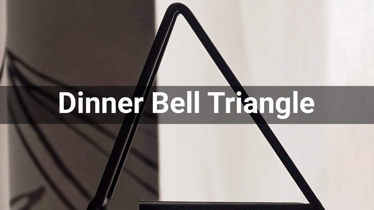 Dinner Bell Triangle • Alarms • Sounds Effects (No Copyright Sounds ...