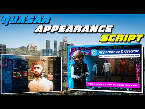 Quasar Appearance Script | Installation and Walkthrough | QBCore/ESX | FiveM Tutorial #120