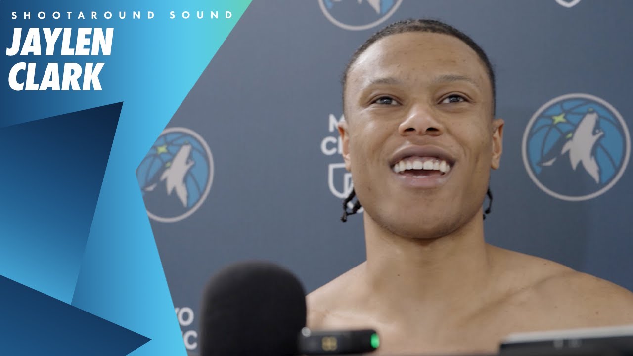 “I’m Just Growing As An Individual.” | Jaylen Clark Shootaround Sound | 02.01.25 - YouTube