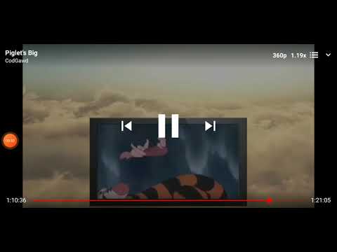 Piglet's Big Movie (2003) Waterfall Scene