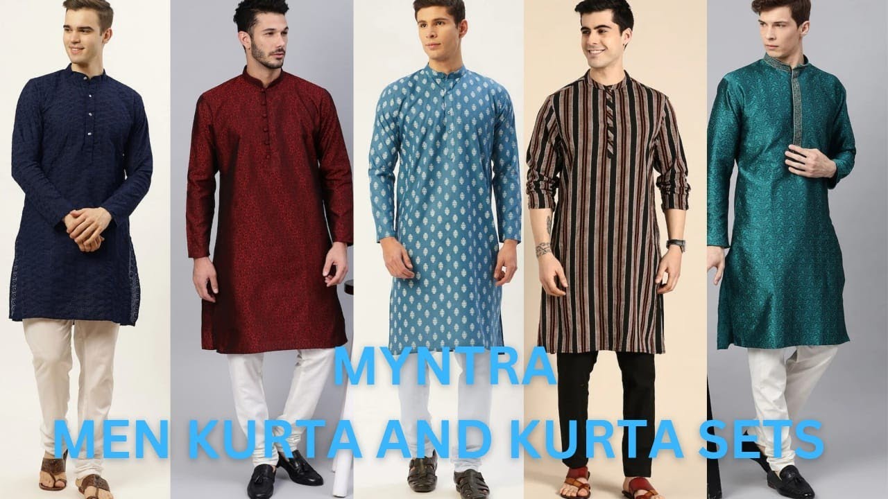 MYNTRA MEN FESTIVE AND CASUAL HAUL 2023 II MYNTRA MEN KURTA AND KURTA ...