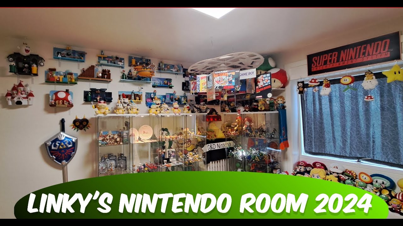 Ultimate Nintendo Collection Room Tour: A Showcase of Rare Toys ...