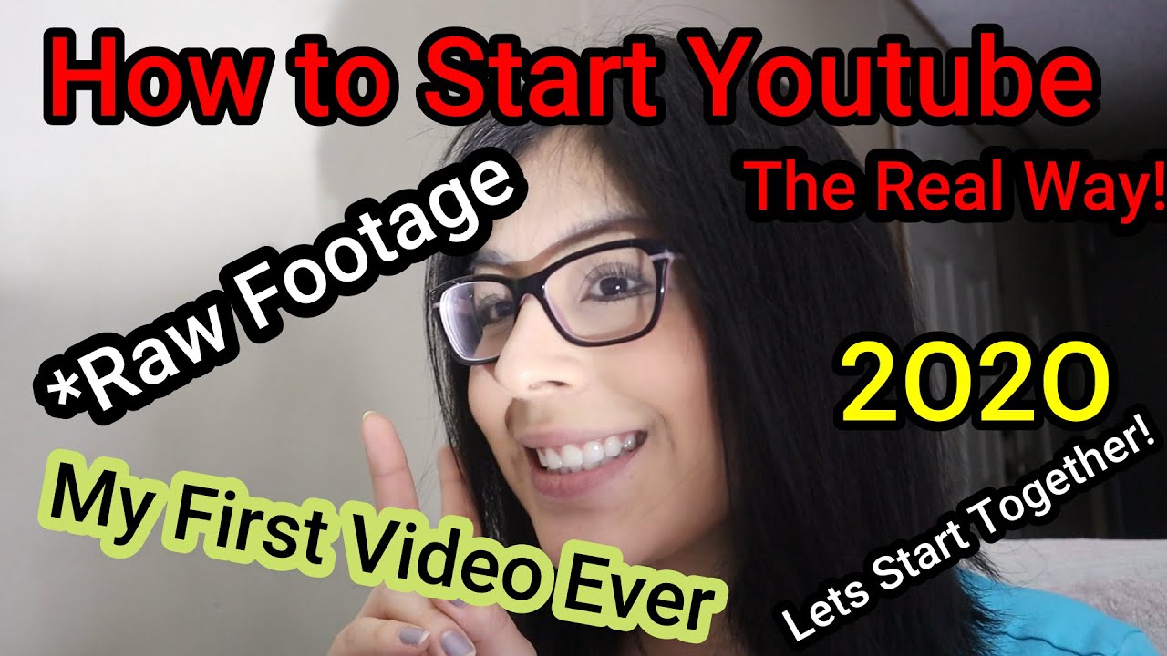 How to Start Your First YouTube Channel! The Real Way! - YouTube
