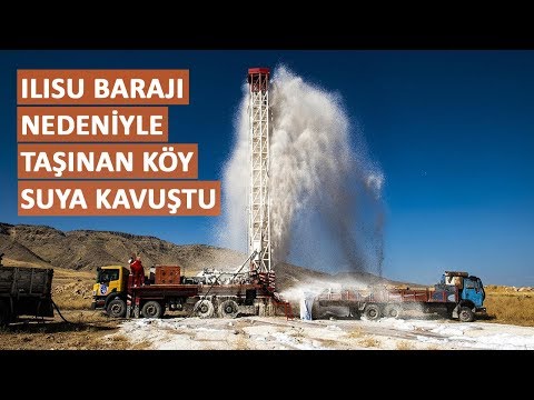 Ilısu Barajı nedeniyle taşınan köy suya kavuştu