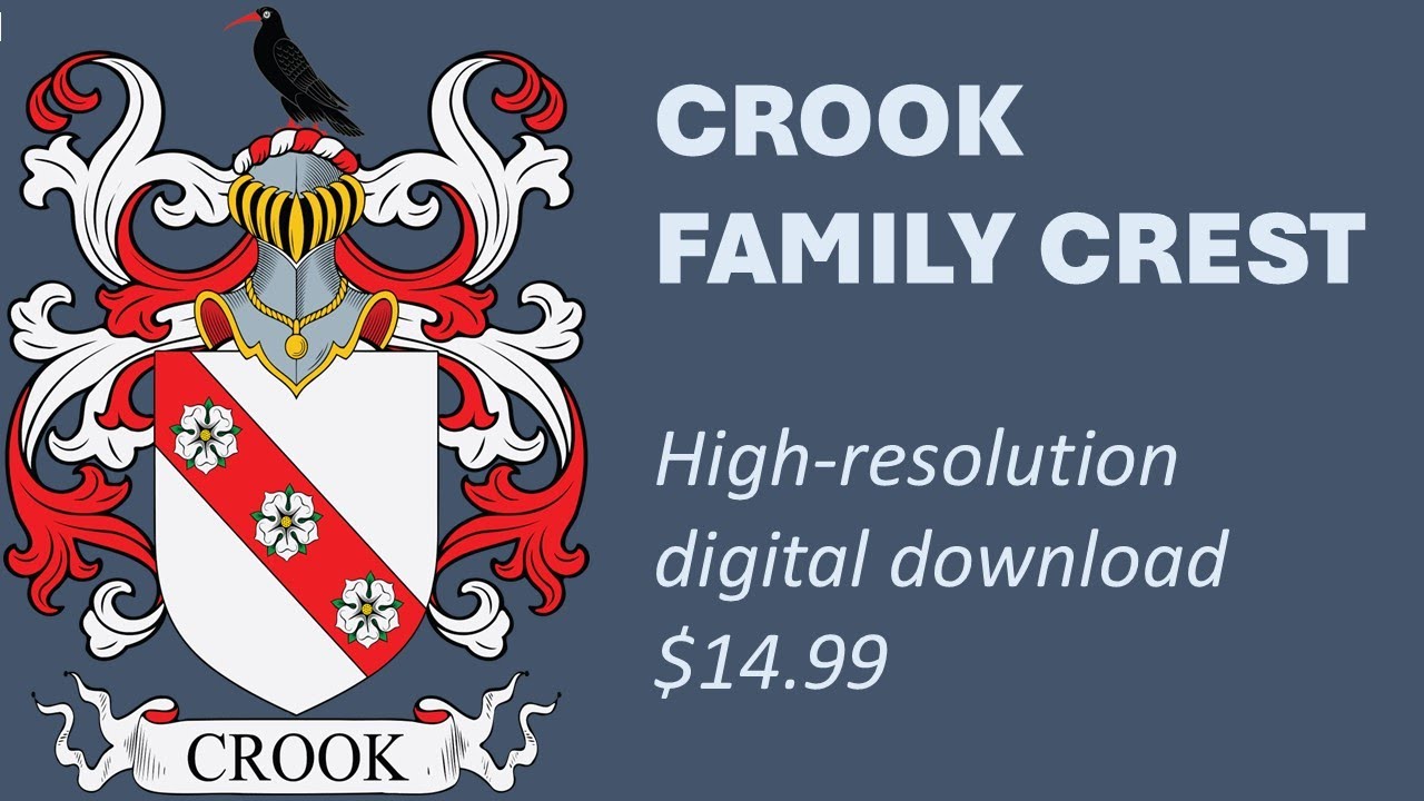 Crook Family Crest - YouTube