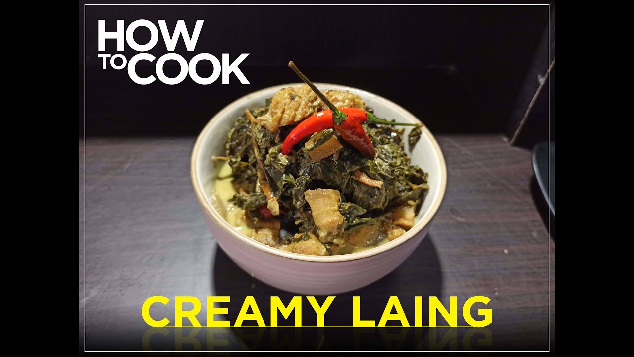 HOW TO COOK | Creamy and Delicious Laing in 3 MINUTES! - YouTube
