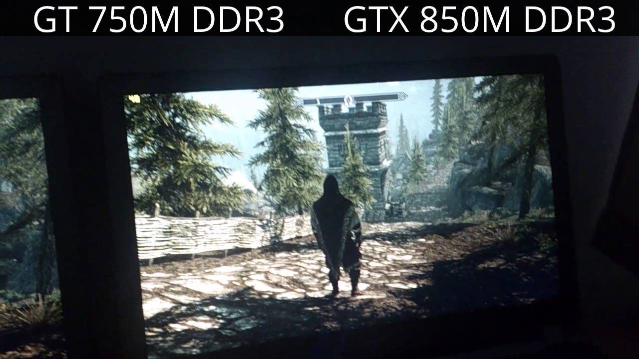GT 750M vs GTX 850M - YouTube
