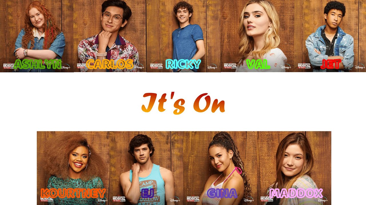Cast of High School Musical The Musical The Series - It's On (Color ...