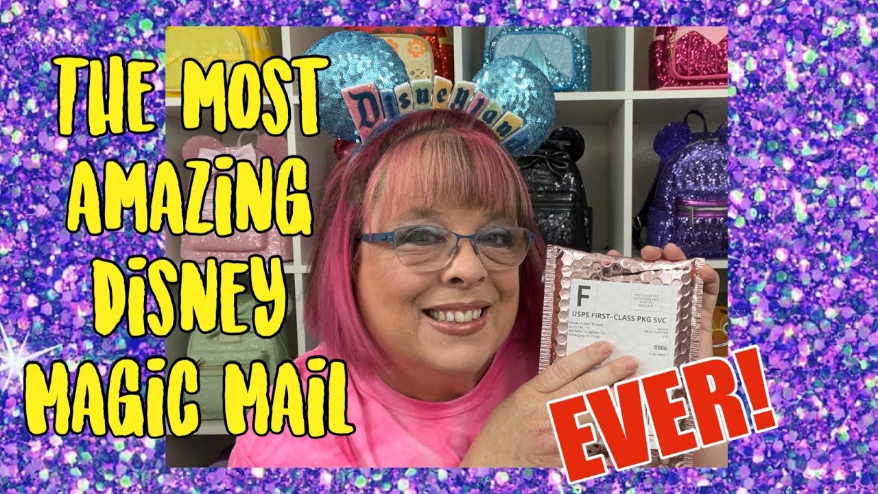 The Single MOST AMAZING DISNEY Magic Mail EVER! - YouTube