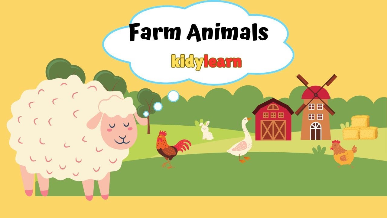 Farm Animal Adventure for Kids | Learn About Farm Animals! - YouTube