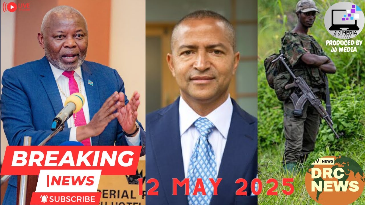 DR CONGO NEWS LIVE 12-May-2025 - YouTube