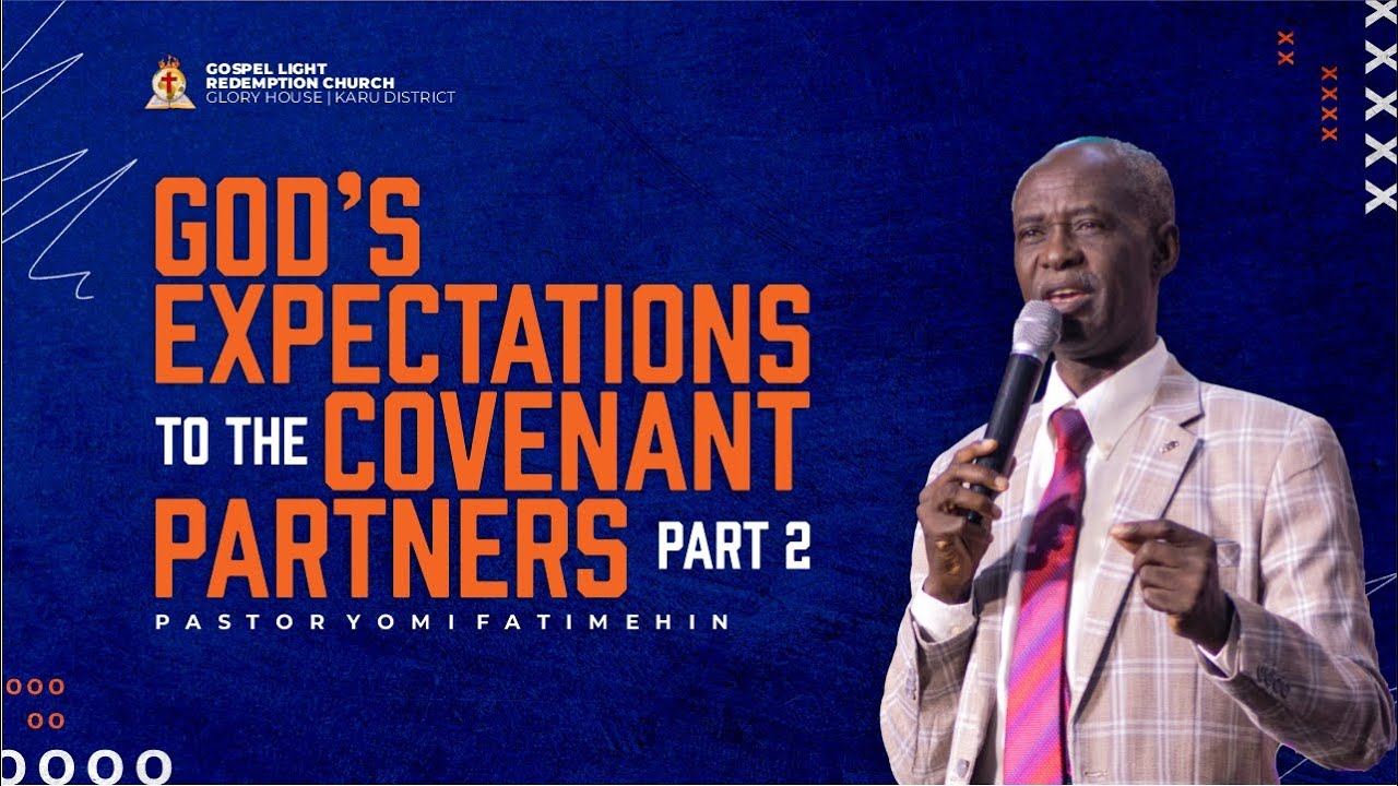 God’s Expectations to the Covenant Partners Part 2A - YouTube