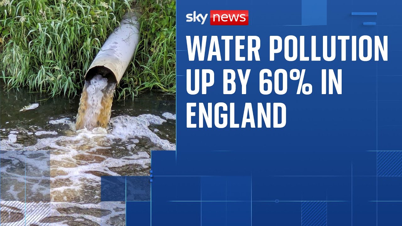 Serious water pollution incidents are up by 60% in England - YouTube