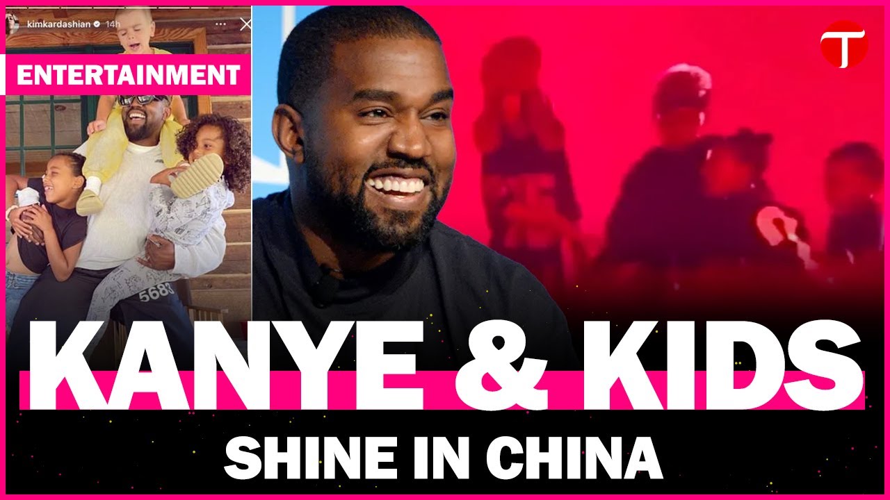 Kanye West, North, Saint, Chicago, and Psalm perform 'Everybody' at ...