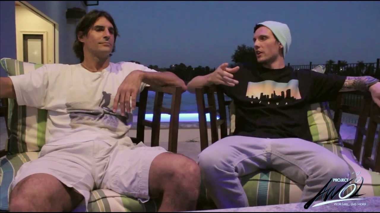 Kameron George and Eric Carlson Mansion Pool Side Chat (ha!) - YouTube