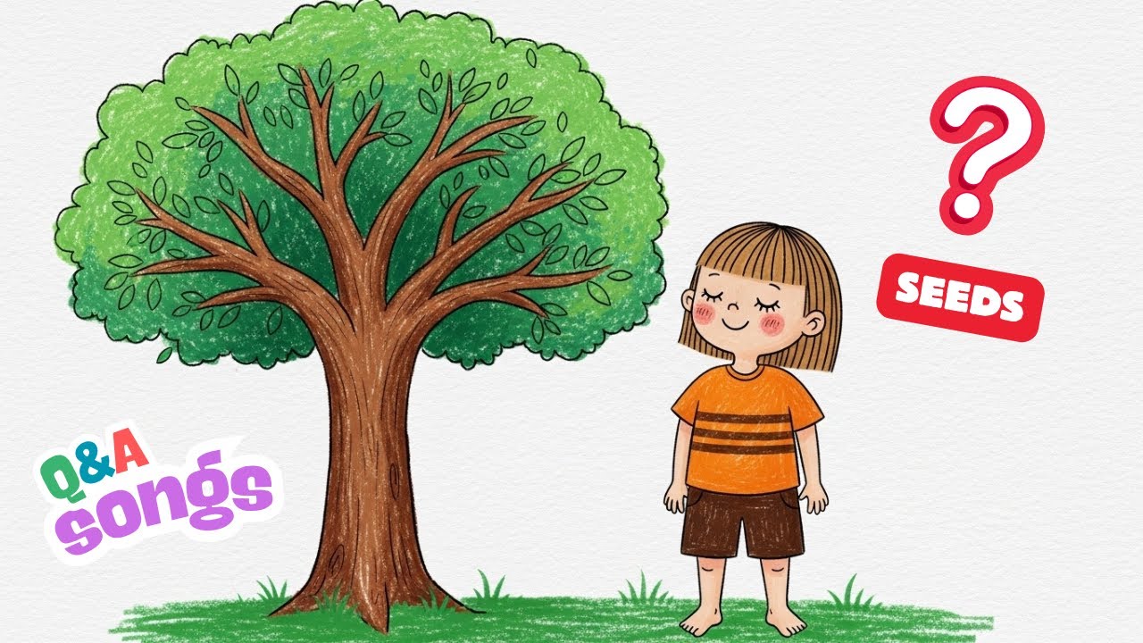 How does a tiny seed grow so tall?| Why, Oh Why? | Nursery Rhymes ...